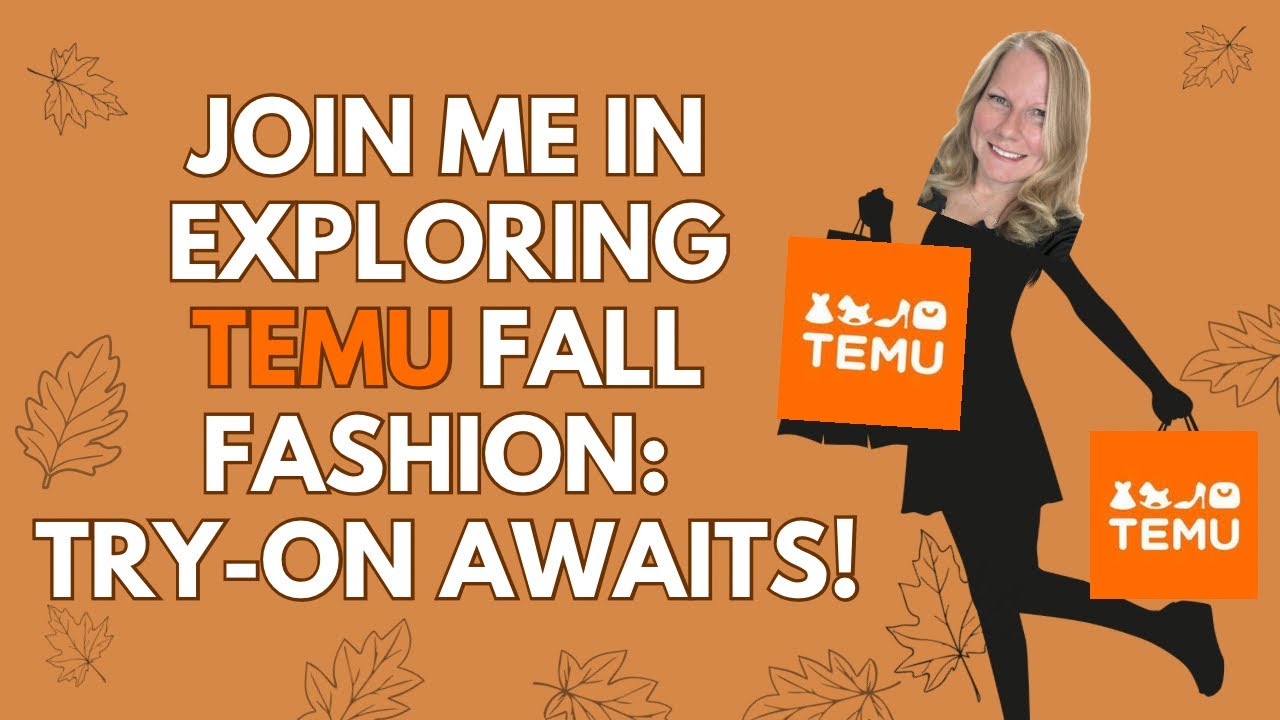 Join Me in Exploring @temu Fall Fashion: Try-On Awaits! - YouTube