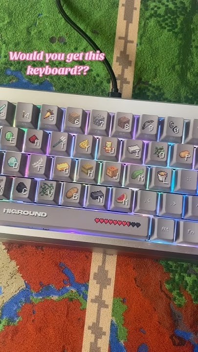 Minecraft released keyboards?!!! - YouTube