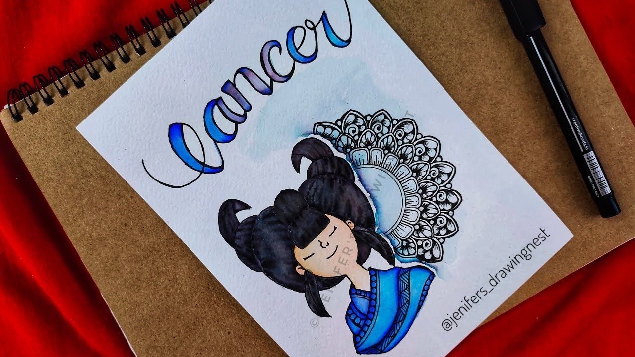 Cancer zodiac drawing ideas 60 photos - Astrologytoyou.com
