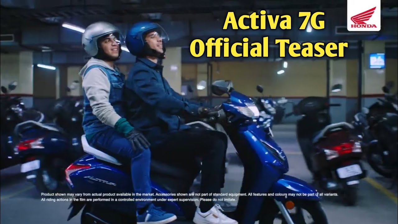 Activa 7g Official Teaser 2023 | First Look Revealed | Smart Activa ...