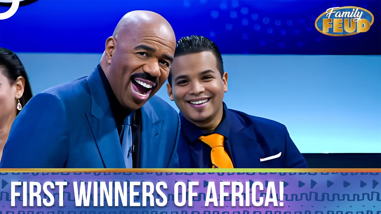 First Winning Family of Family Feud Africa: Mariano Family! | Family ...