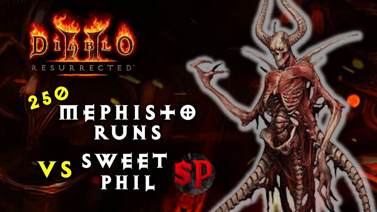 Diablo 2 Resurrected - 250 Hell Mephisto Runs Magic Find Battle vs ...
