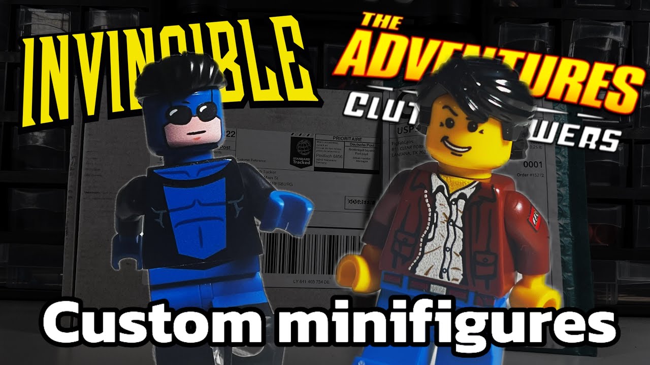 Unboxing Custom LEGO INVINCIBLE Figure & More… - YouTube