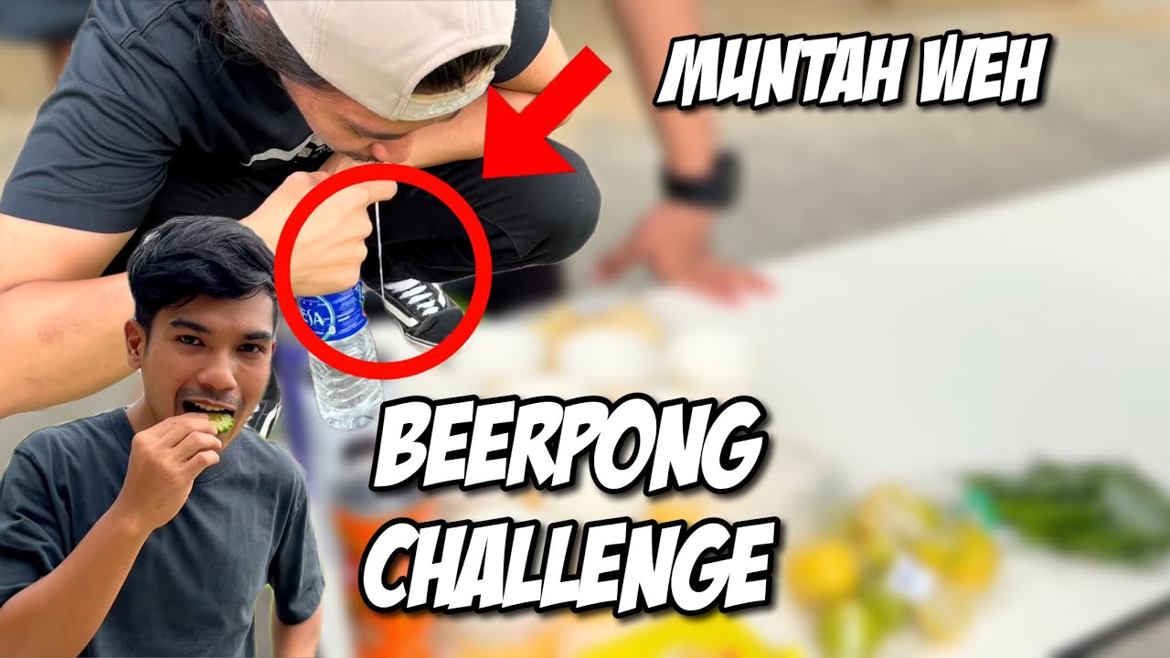 BEER PONG CHALLENGE | CHALLENGE MALAYSIA - YouTube