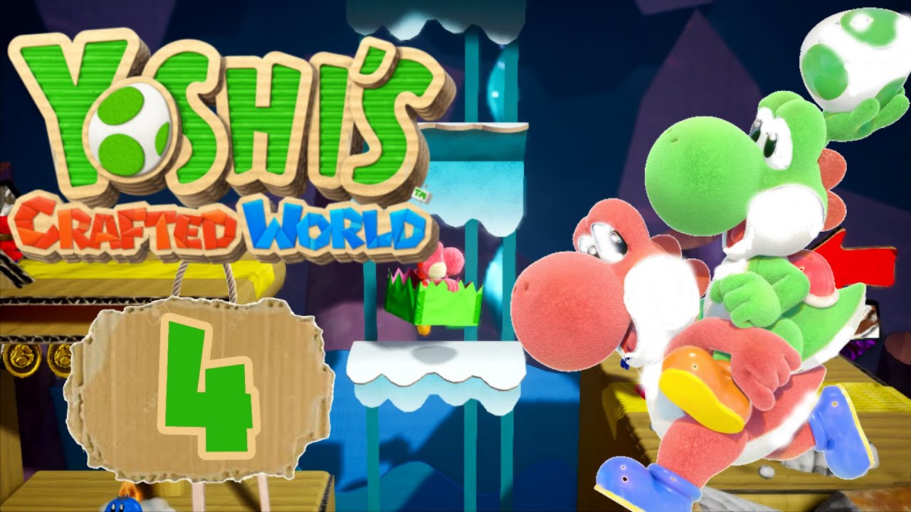 Dribble Yoshi Power!!! - Yoshis Crafted World Part 4 - YouTube