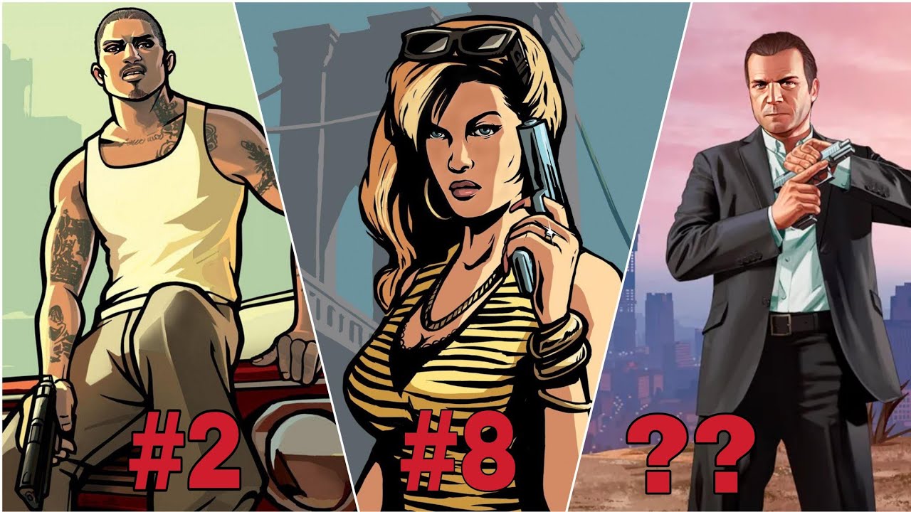 Ranking Every GTA Game Based On Story and Plot - YouTube