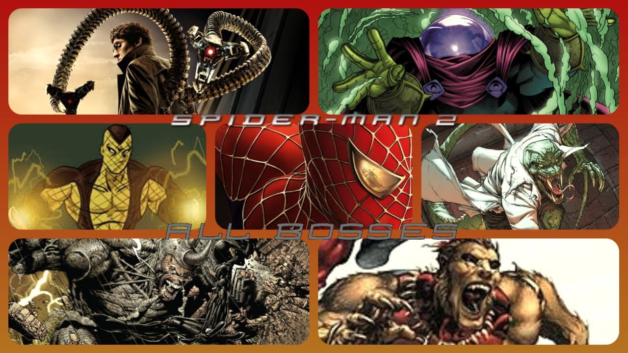Spider-Man 2 All Bosses (GBA) - YouTube