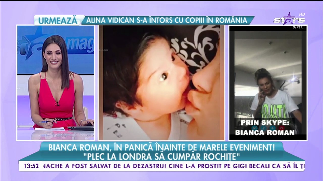 Bianca Roman, în panică înainte botez! Toate planurile se spulberă ...