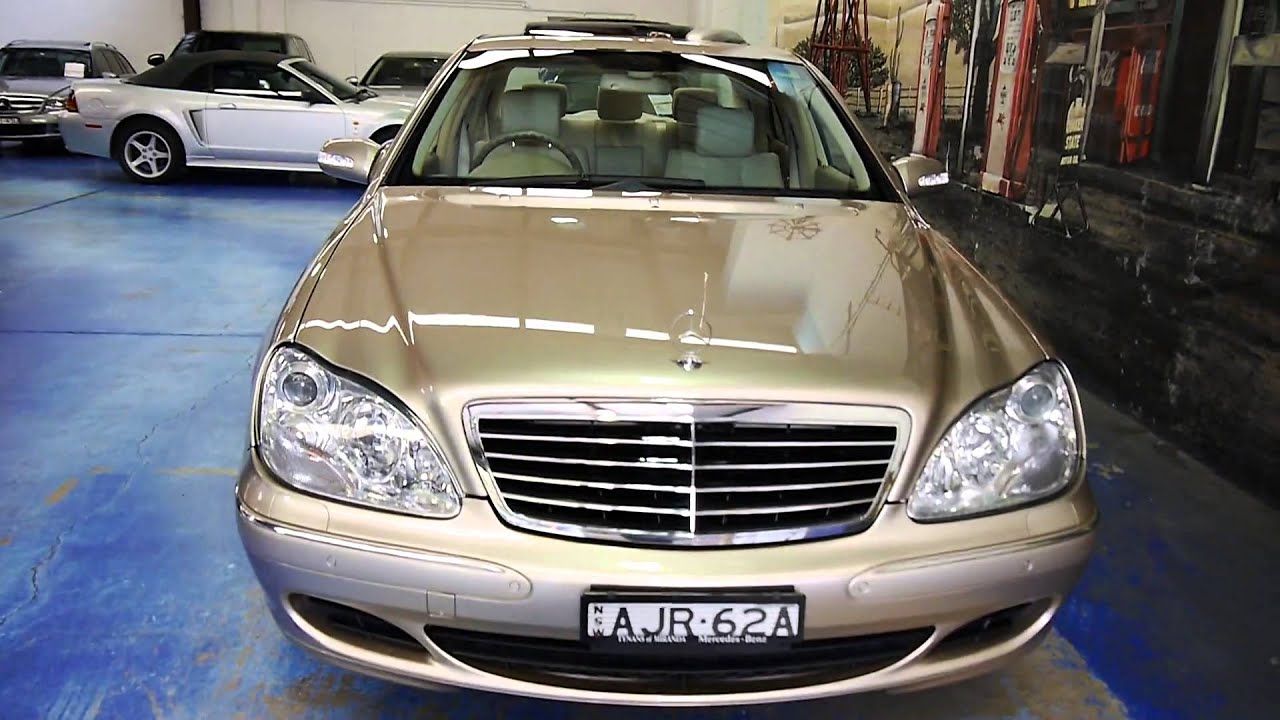 2005 Mercedes Benz S350 only 59,000 klms - YouTube