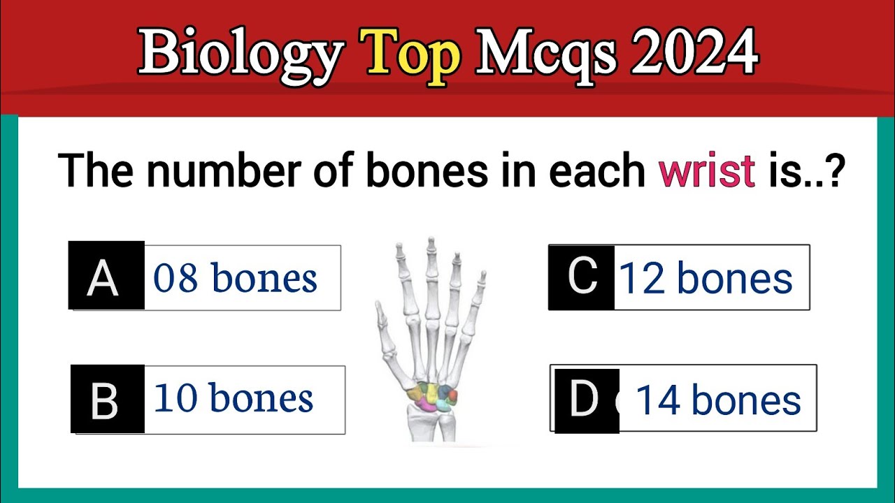 biology top mcq 2024 | most important biology mcqs | biology mcq for ...