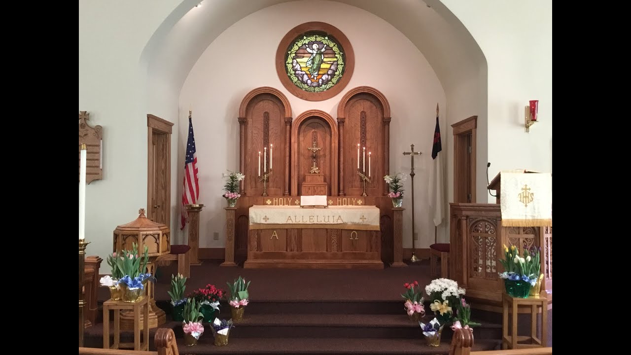 St. Paul Lutheran Church, Olean, Indiana, Easter Sunday, April 12, 2020 ...