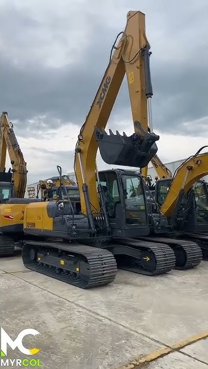 EXCAVADORA XCMG XE150BR - MYRCOL - YouTube