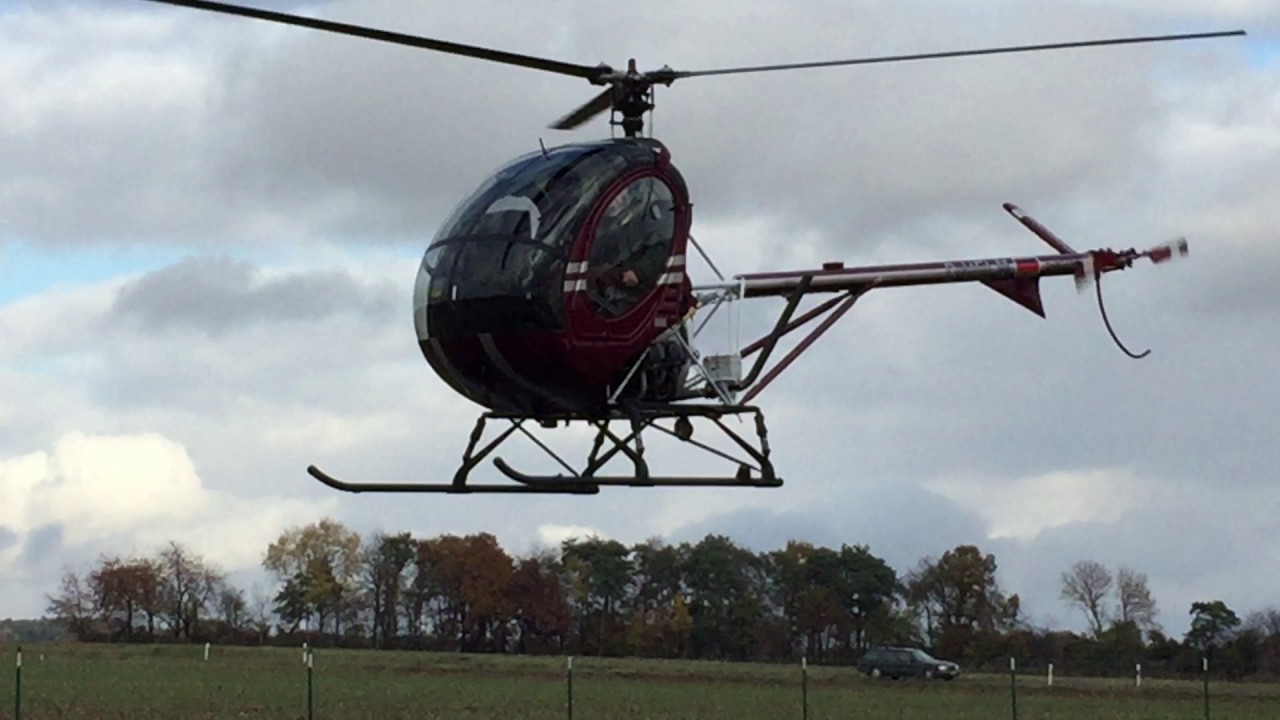 Schweizer 300 first flight - YouTube