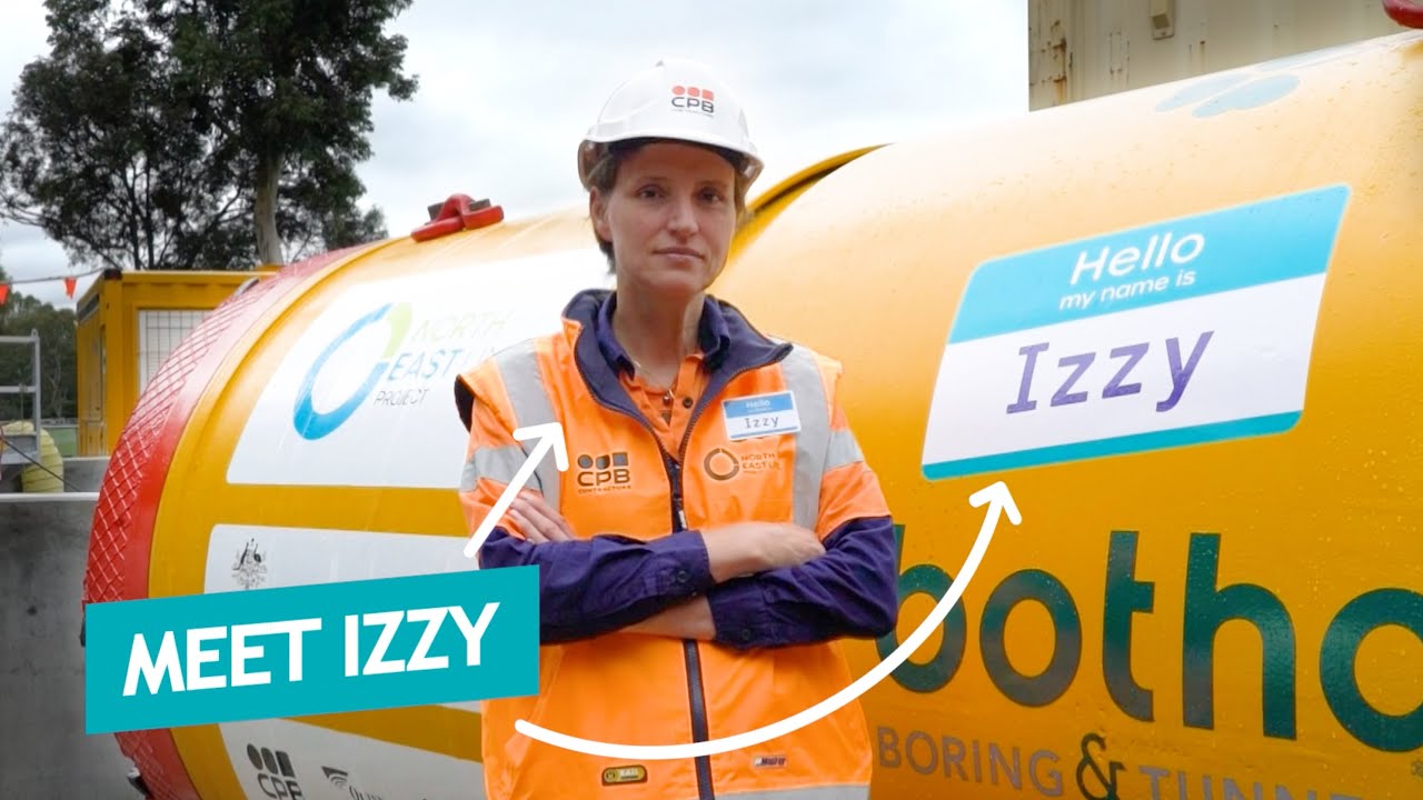 First mini tunnel boring machine named - YouTube