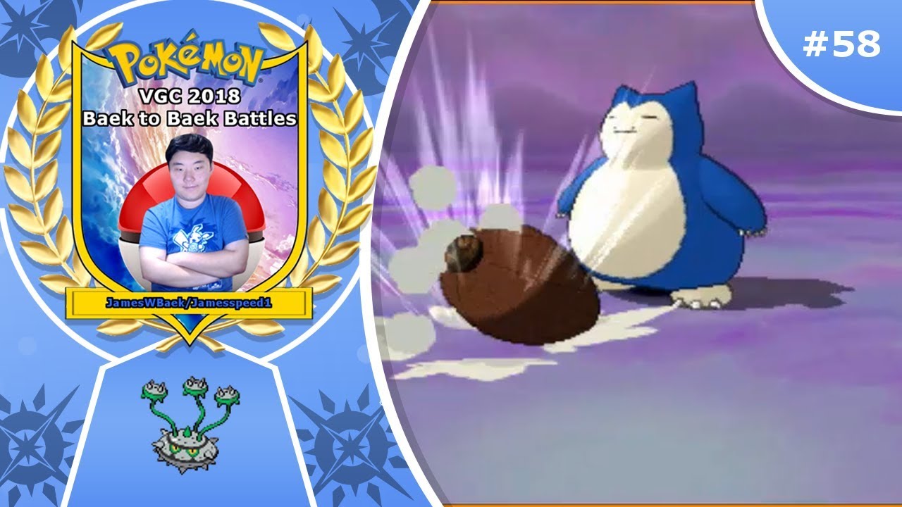 "Drop the Seed Bomb" Pokémon Ultra Sun & Moon VGC 2018 Baek to Baek ...