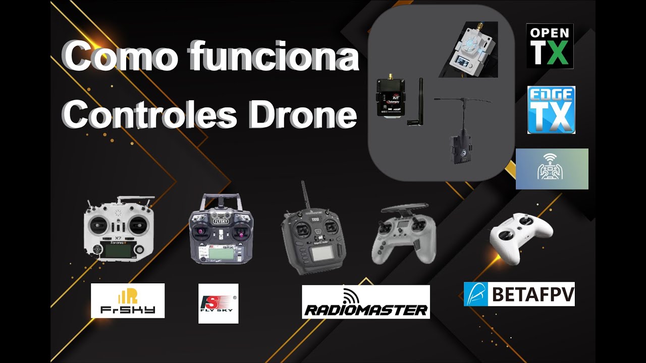 Radio Controle para Drone Como Funciona - pablo fpv - YouTube
