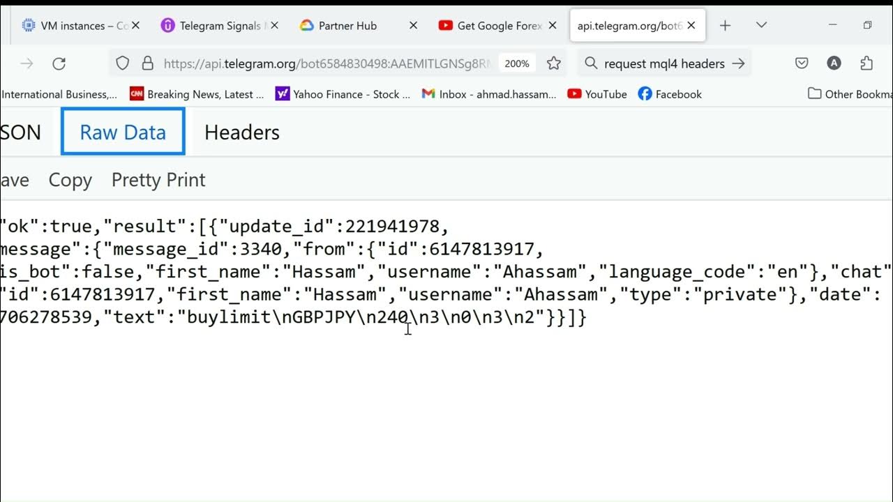 Mql4 Mql5 Course What Is Json Youtube
