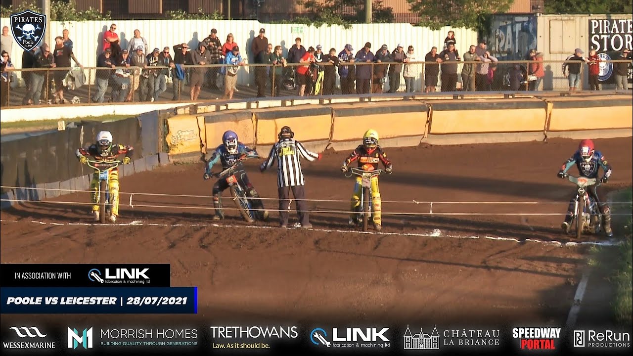 Heat 5 | Poole vs Leicester | POOLE PIRATES SPEEDWAY 2021 - YouTube