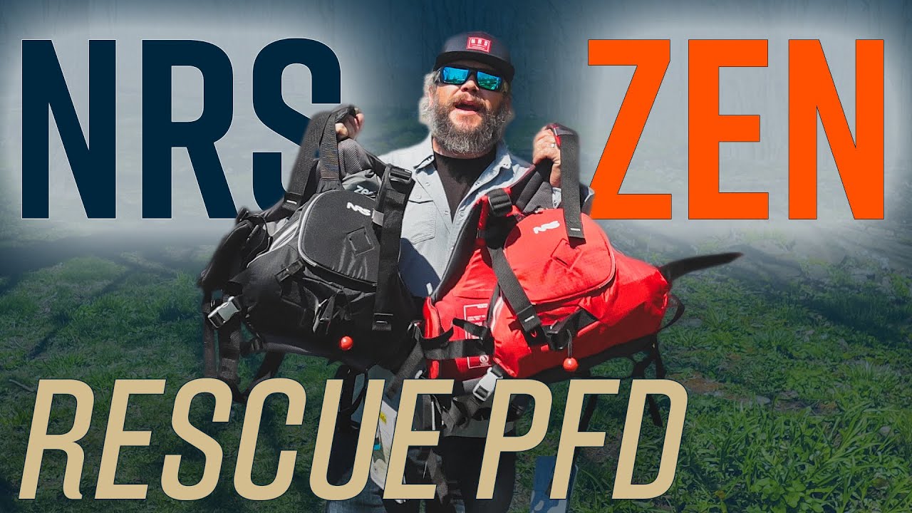 NRS Zen Rescue PFD - Feature packed PFD for guides or whitewater - YouTube