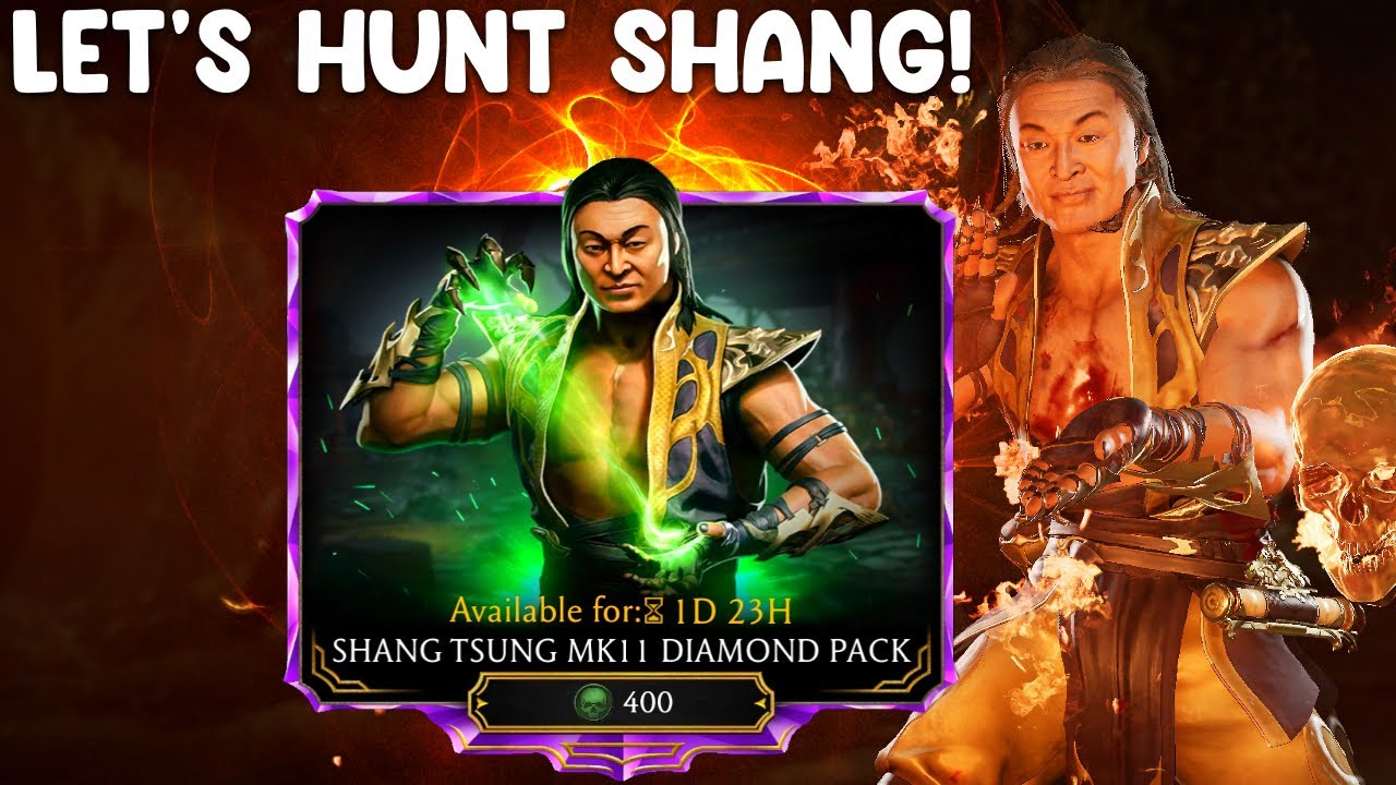 Sorcerer's is back! MK11 Shang Tsung Diamond Pack Opening. MK Mobile ...