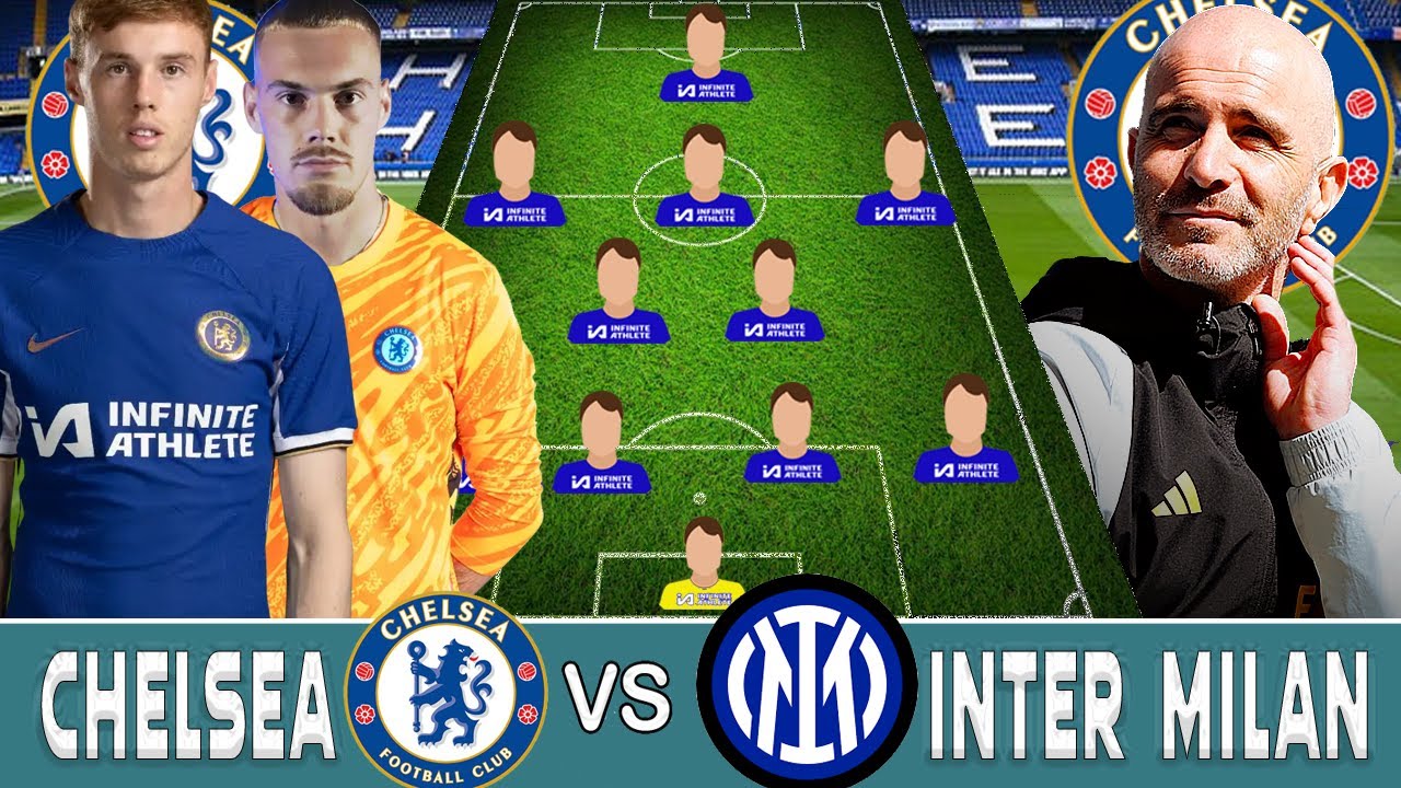PALMER STARTS! POWERFUL New CHELSEA Predicted Lineup VS INTER MILAN IN ...
