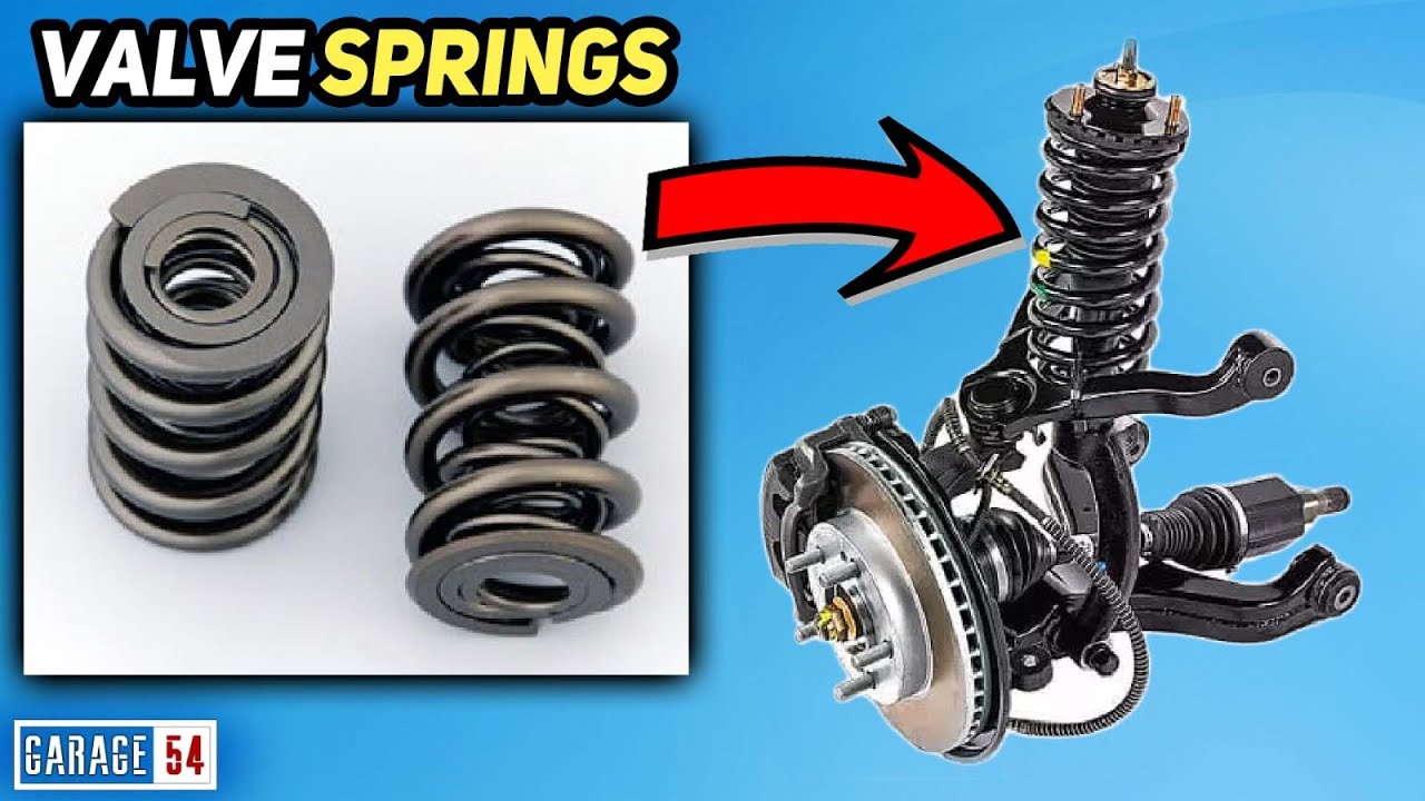 We replace conventional springs with valve springs - YouTube