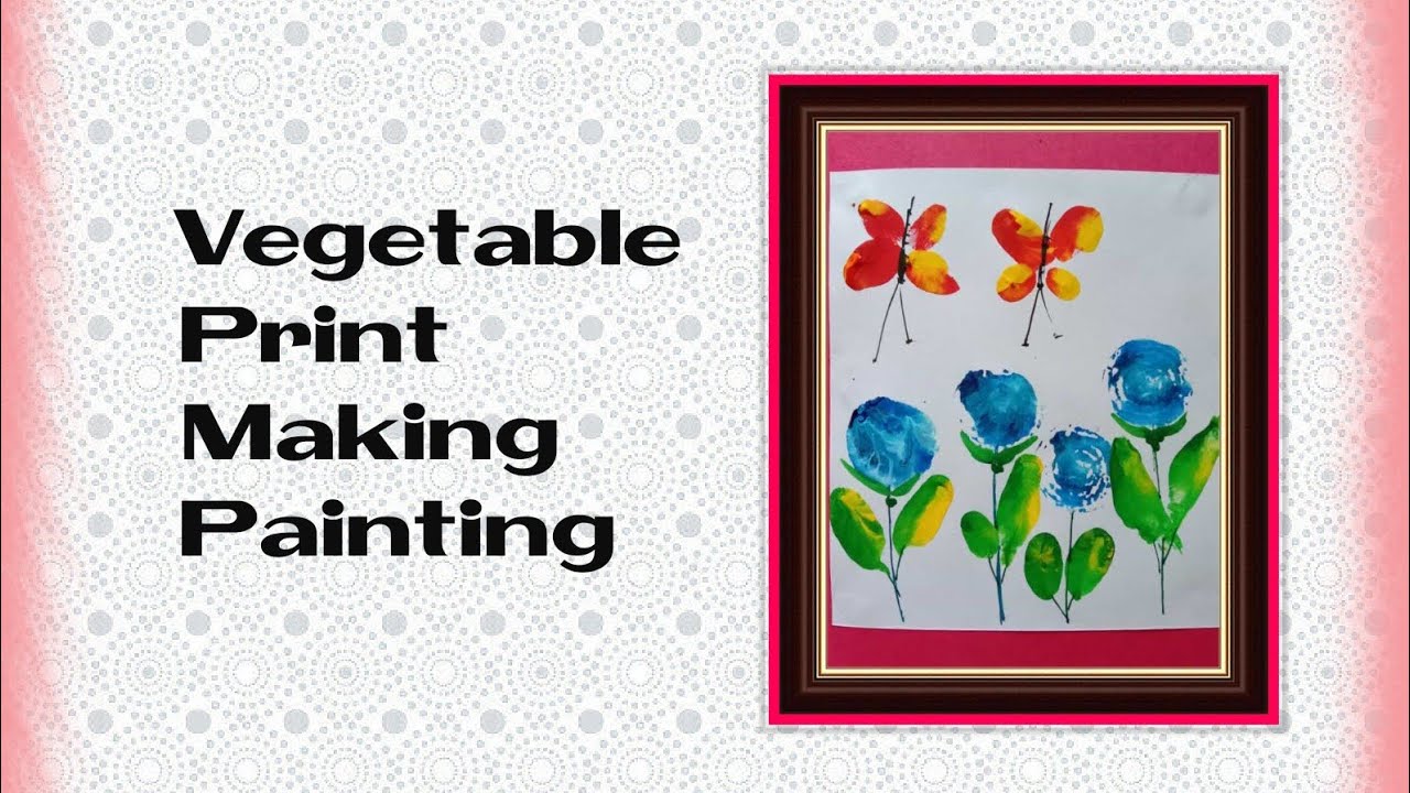Vegetable Print | Painting - YouTube