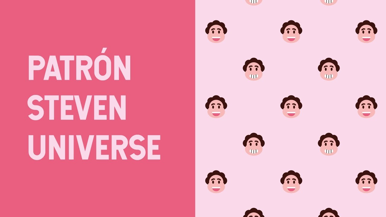 🌸 Diseña un PATTERN de STEVEN UNIVERSE en ILLUSTRATOR para IMPRIMIR ...