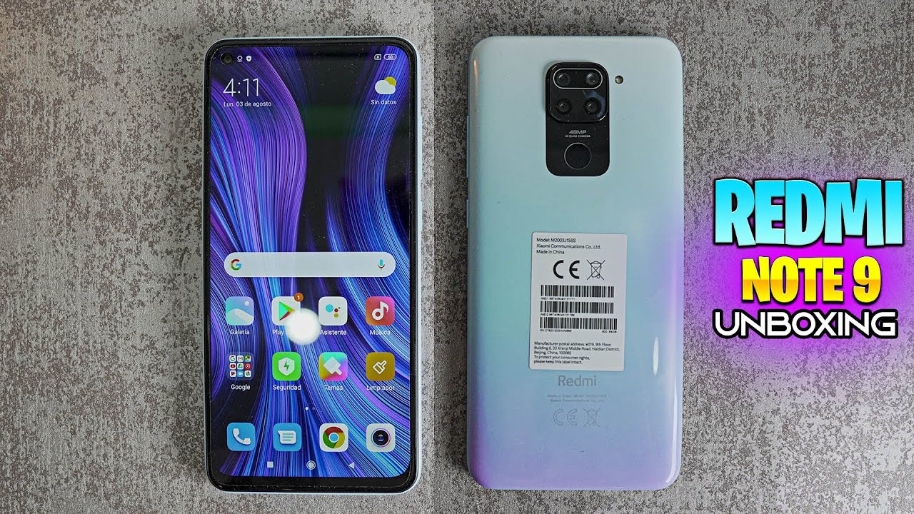 Redmi Note 9 UNBOXING Y PRIMERAS IMPRESIONES 2020 - YouTube