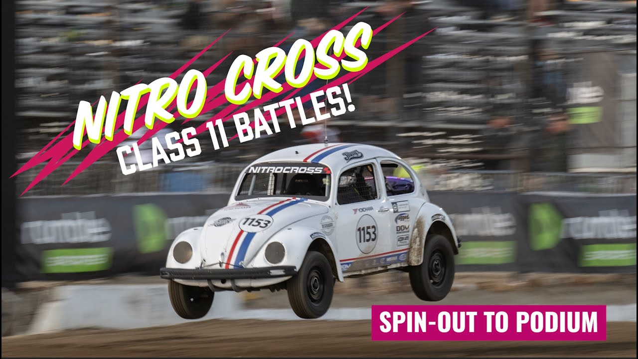 Nitro Cross Glen Helen - Class 11 - Spin out to Podium - YouTube