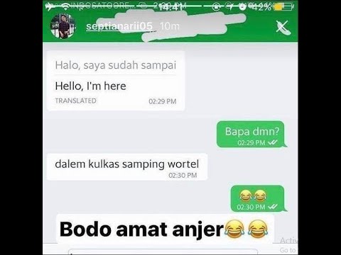 Bikin ngakak Chat Ojol dan penumpangnya ...|Random para tolol| meme & tahan tawa|Fail army indonesia