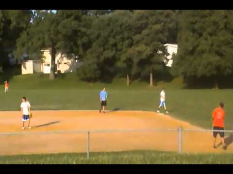 Pickup Softball 7-6-10 clip 12 of 19 - YouTube