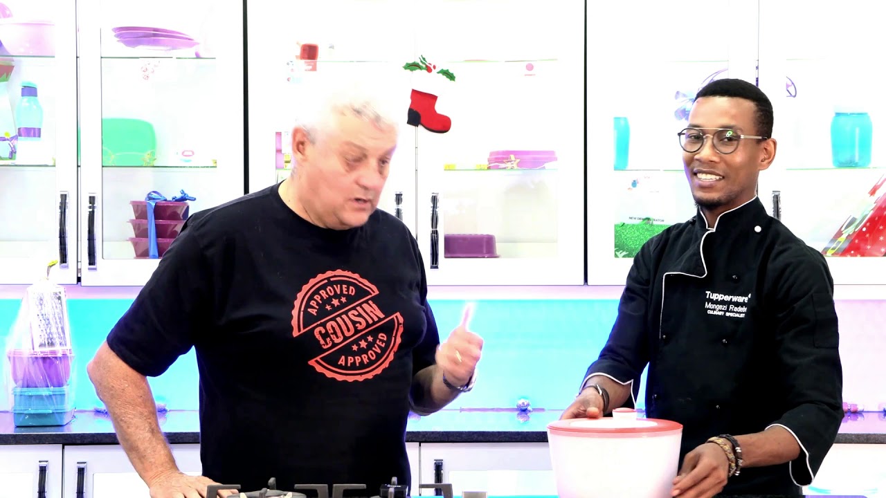 Cousin Approved - Tupperware - Spinning Chef - YouTube