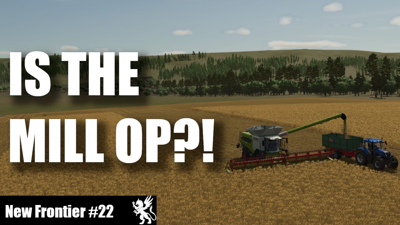 FIELDS OF GOLD!! - New Frontier - FS25 Timelapse - EP22 Timelapse - YouTube