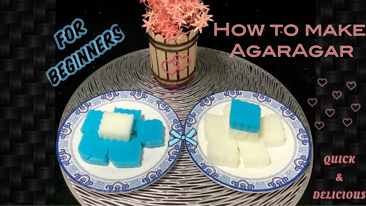 Agar Agar making/ China grass/Iftar dessert/Can cook in 15 minutes/It ...