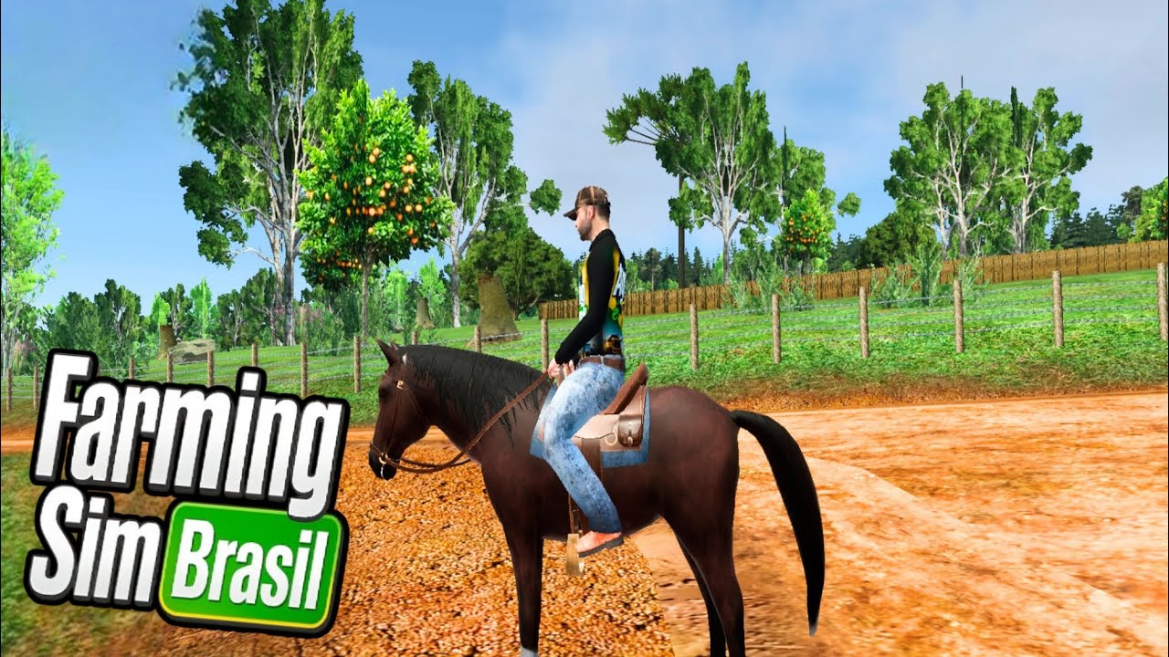Farming Sim Brasil (Android, iOS) Mobile Gameplay - Realistic Farming ...