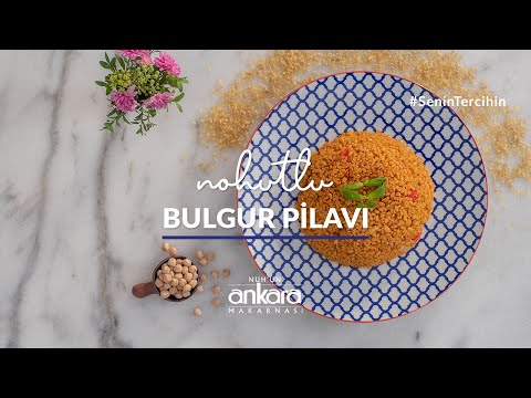 Nohut ve Bulgurun Mükemmel Uyumu: Nohutlu Bulgur Pilavı Tarifi
