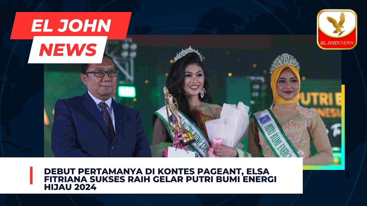 Debut Pertamanya di Kontes Pageant, Elsa Fitriana Sukses Raih Gelar ...