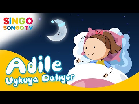 ADİLE Uykuya Dalıyor 😴🛌 – SingoSongo TV I İsme Özel Çocuk Şarkıları 🎵