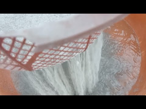 ASMR very soft sand Hee sand pouring in lots of water 💦💦💦🤤😋 - YouTube