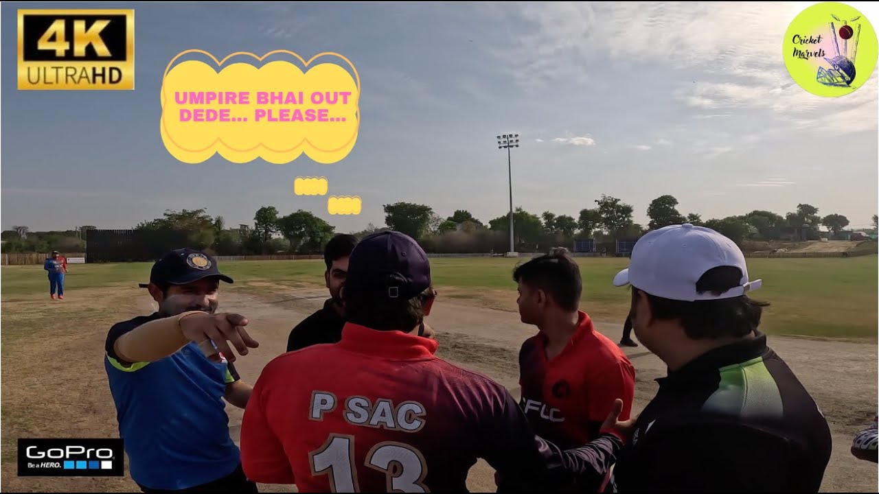 umpire se ladaai karte hamare ladke..full cricket match in 4k by GoPro ...