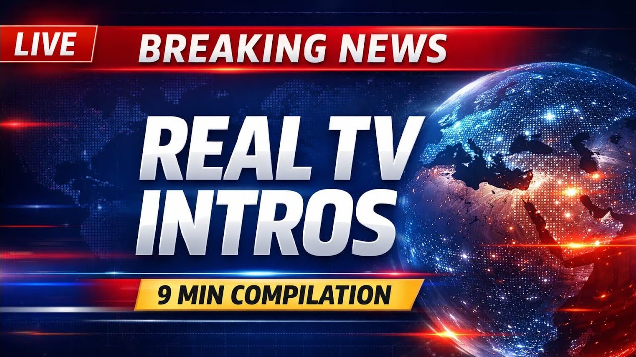 Breaking News Intros That Look Like Real TV (9 Min Compilation) - YouTube