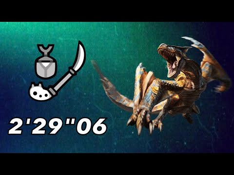 [MH4U] G2 Tigrex 2'29"06 Insect Glaive (Custom Quest, Citra) - YouTube