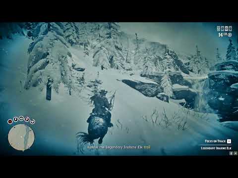 Red Dead Redemption 2 Naturalist Inhame Elk Legendary Mission - YouTube