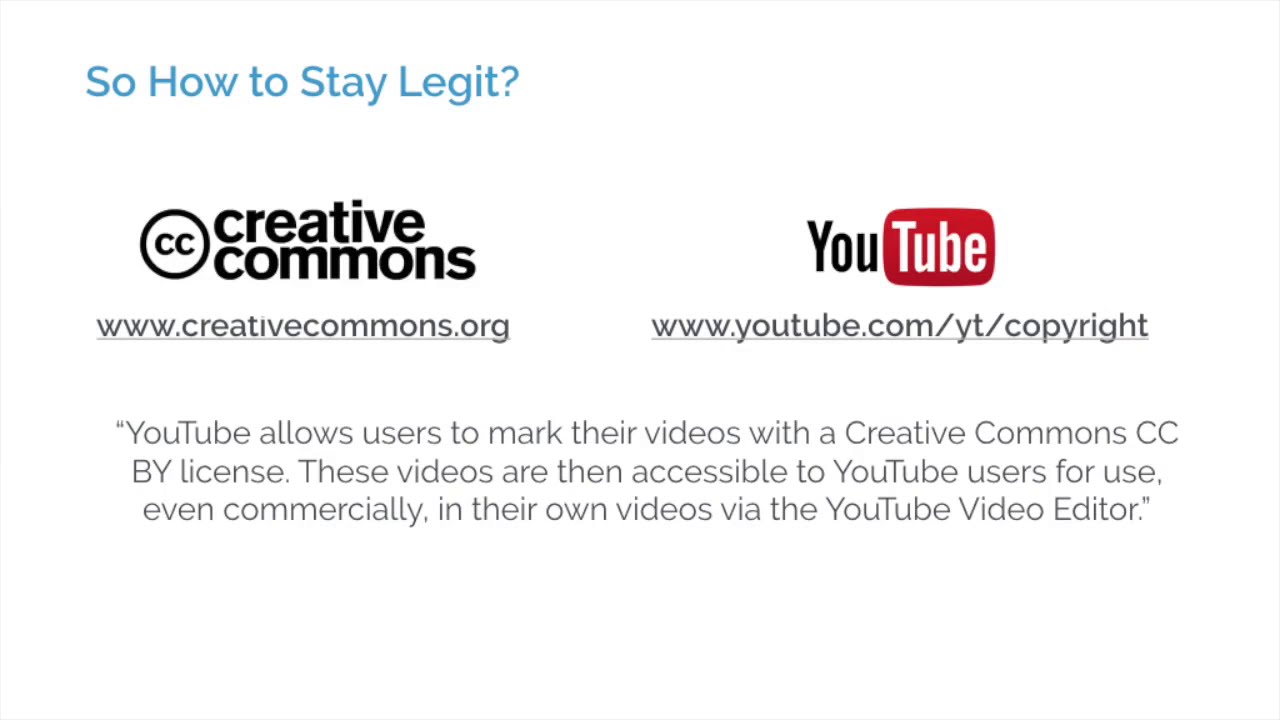 Creative Commons Video Marketing | Digital Marketing | SEO Of Youtube ...