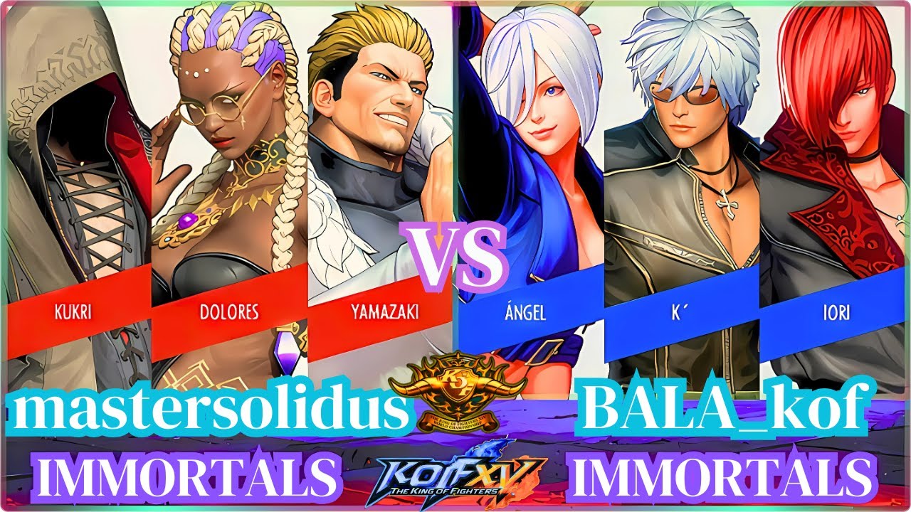 KOF XV🔥The Next Level Of KOF 15 Season Combos & Advance Trick🔥Rank ...