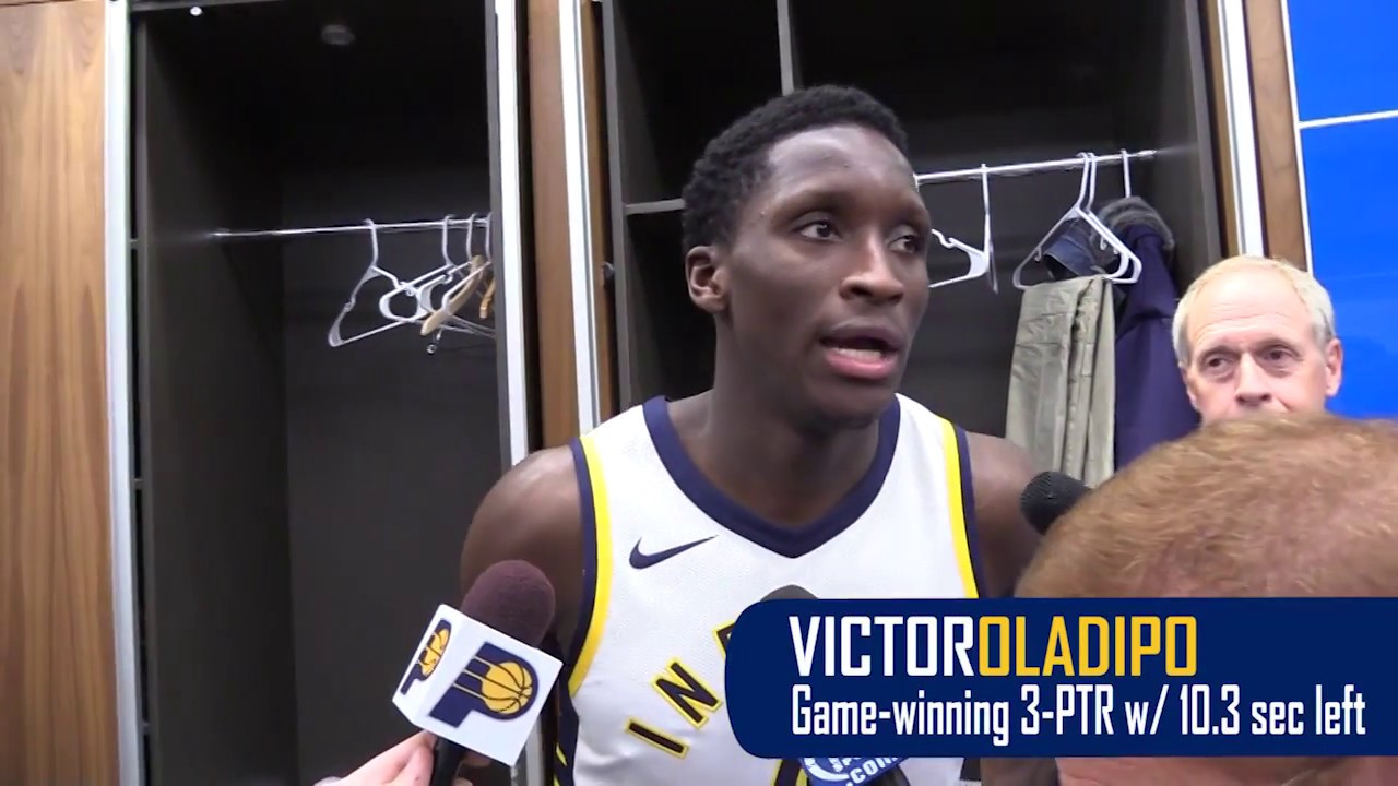 Postgame: Pacers Locker Room - Oct. 29, 2017 - YouTube