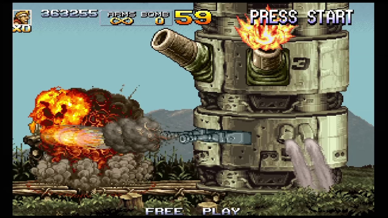 Metal Slug Anthology (PS4) Metal Slug 4 - Boss #2 Toschka Dalanue - YouTube