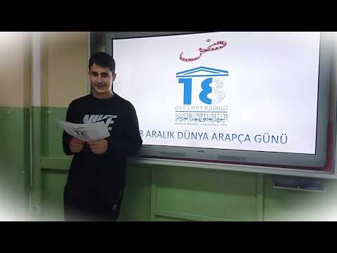 18 ARALIK DÜNYA ARAPÇA GÜNÜ