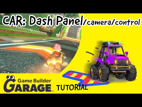 [Mario Kart 01] Car Camera, Control & Dash Panel like Mario Kart ...